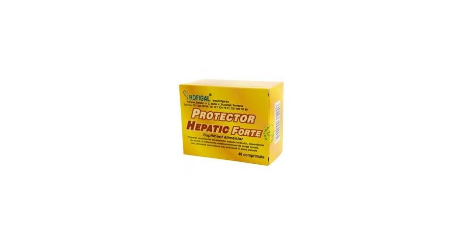 Protector Hepatic Forte Hofigal 40tb Cod: 11066 | arhiva Okazii.ro