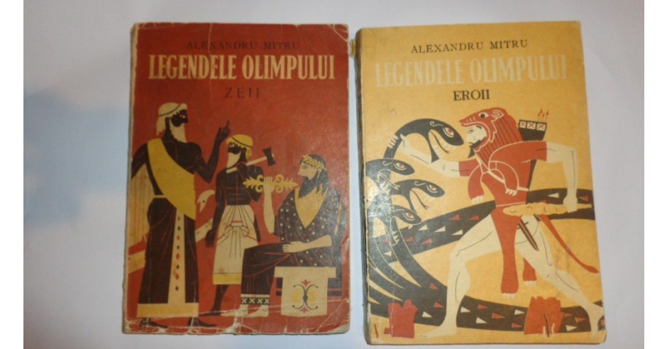 LEGENDELE OLIMPULUI EROII ZEII / ILUSTRATII C.CONDACII= AL.MITRU | arhiva Okazii.ro