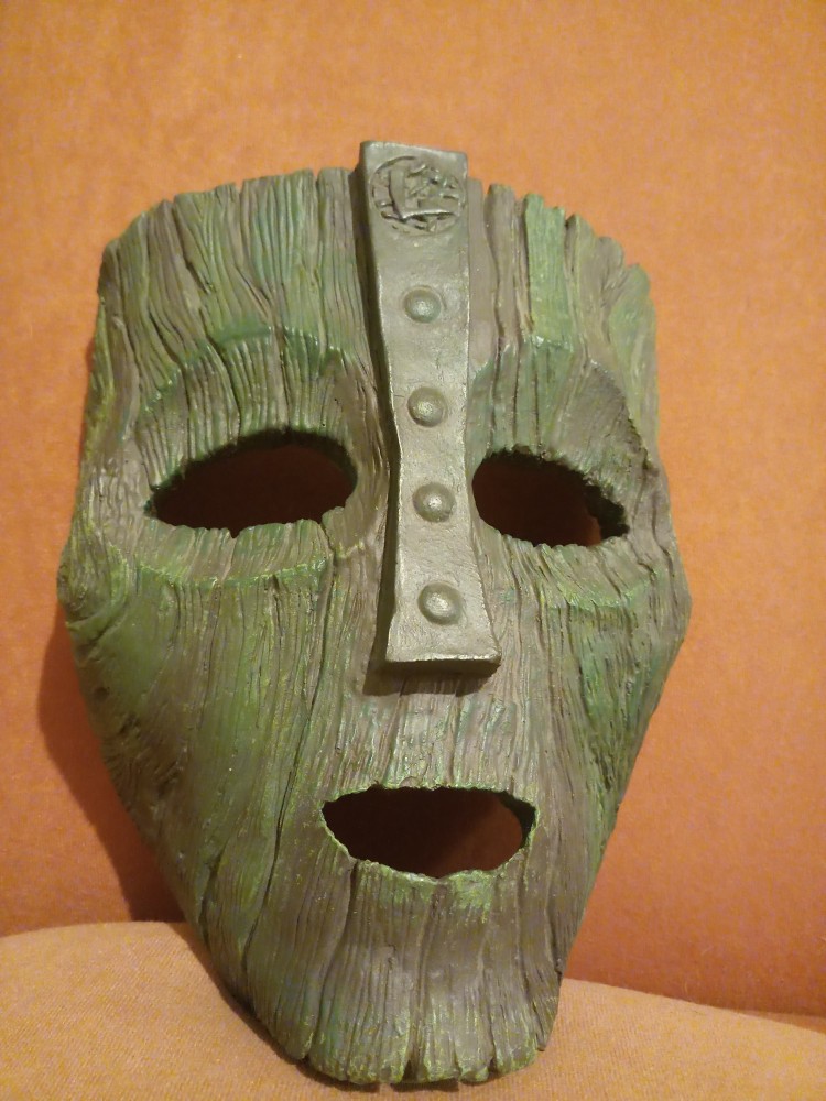 RARA Masca Loki 'The Mask' oficiala New Line Cinema film Jim Carrey ...