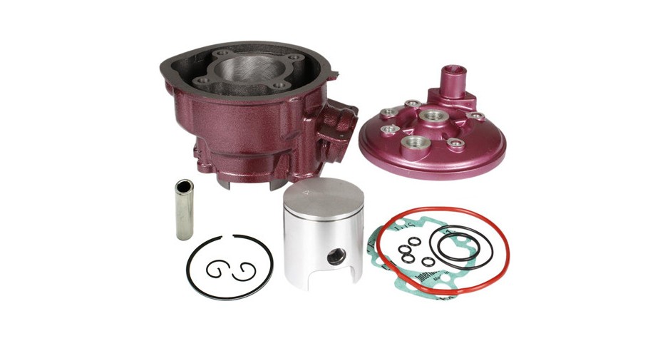 Kit Cilindru Set Motor AM6 80cc 90cc, Chiuloasa, Racire Apa, Aprilia RS ...