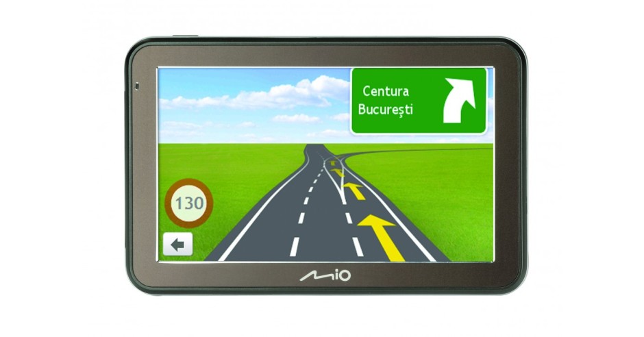Sistem Navigatie GPS Auto Mio Spirit 7500 5.0 LM Harta Full Europa ...