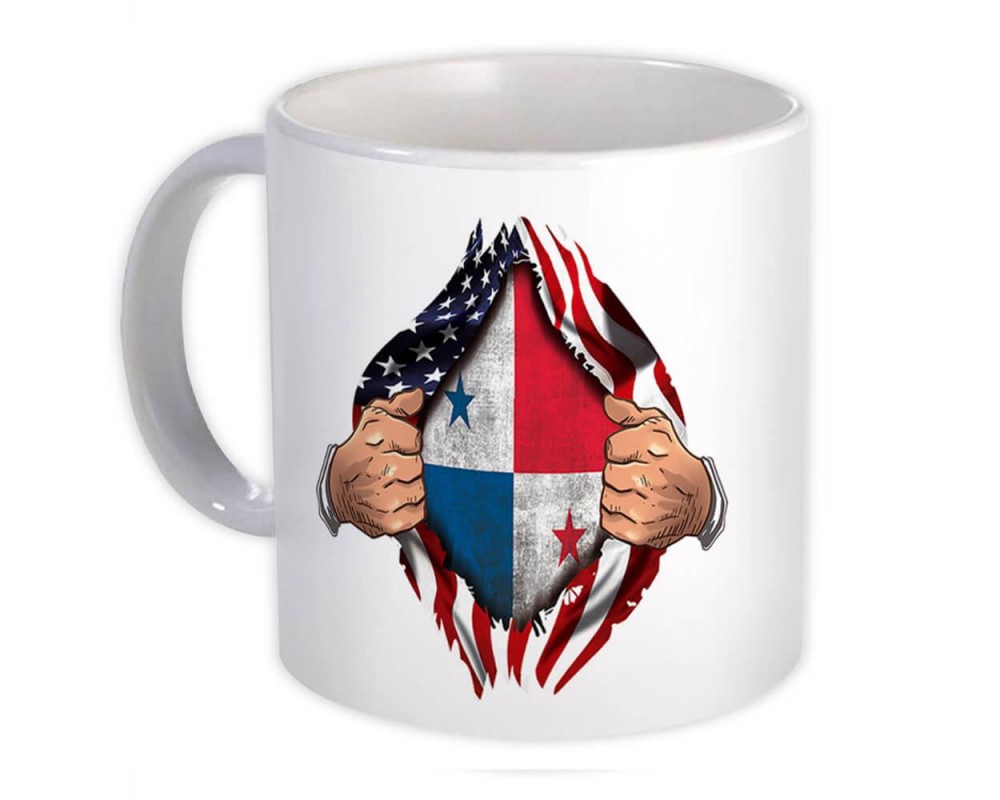 Panama : Cadou Halba : Steag SUA Chest American Panamanian Expat Tara ...