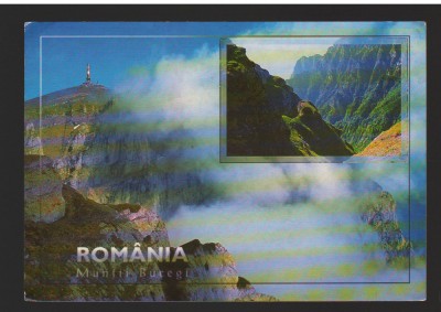 CPIB 18741 CARTE POSTALA - MUNTII BUCEGI. VARFUL COSTILA, BRANA ...