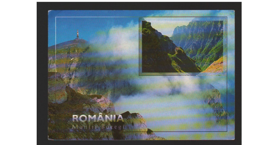 CPIB 18741 CARTE POSTALA - MUNTII BUCEGI. VARFUL COSTILA, BRANA ...