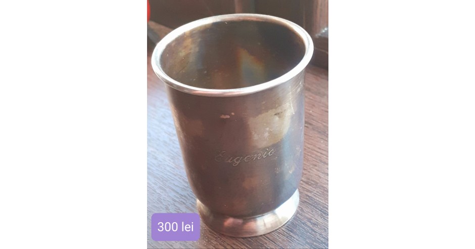 PAHAR (POCAL) DIN ARGINT VINTAGE - DABBENE MILANO, STANTA 800, GRAVAT ...