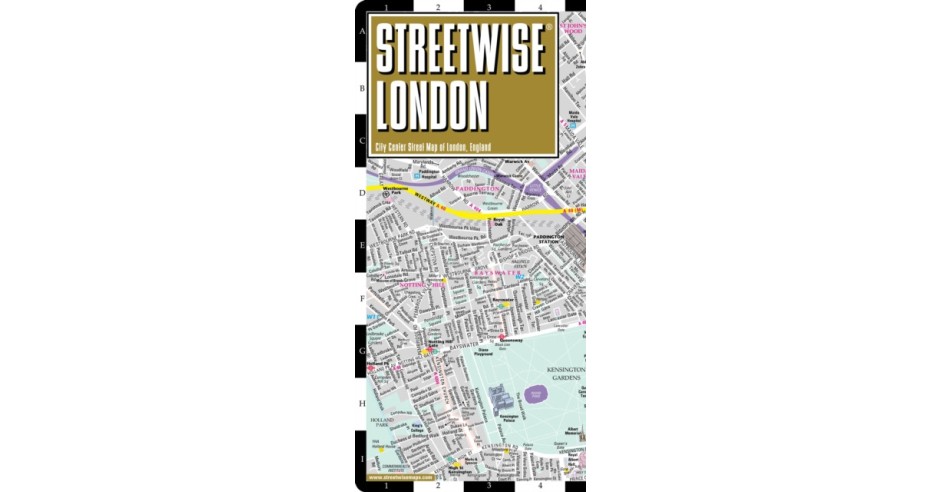 Streetwise London Map - Laminated City Center Street Map of London ...
