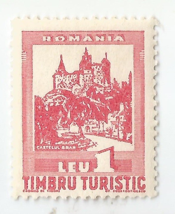 Romania, lot 107 cu un timbru fiscal turistic, 1947, MLH | arhiva Okazii.ro