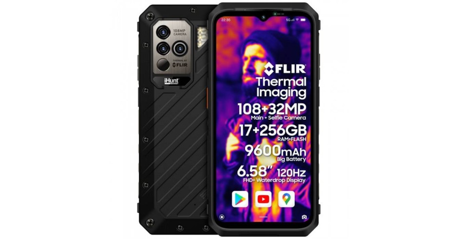 Telefon mobil iHunt Titan Thermal Tactics PRO 5G Dual SIM 17GB 256GB ...