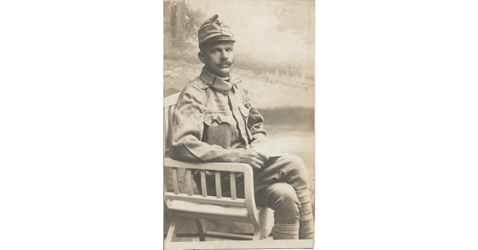 B1388 Soldat austro-ungar sas din Transilvania primul razboi mondial ...