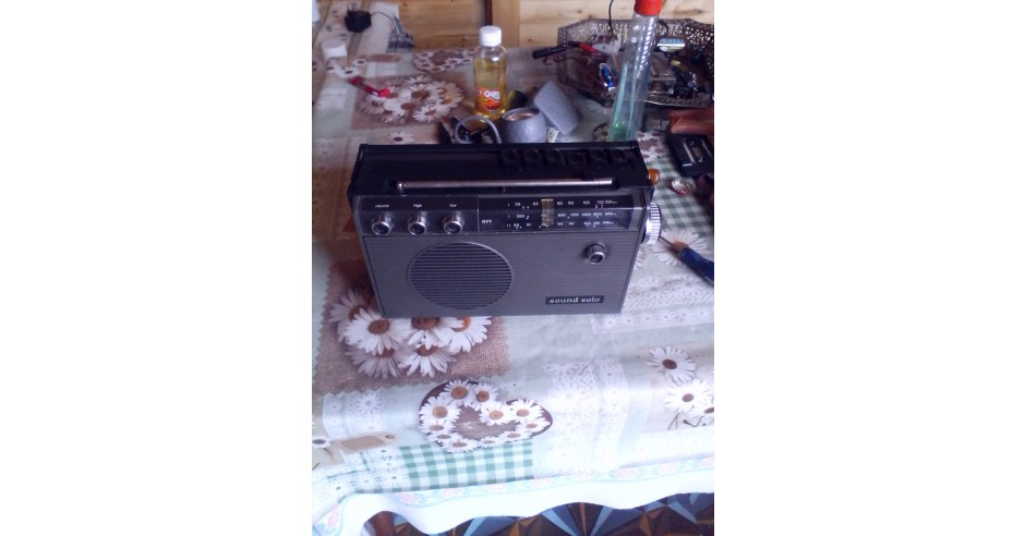 Radio RFT Sound Solo RM 1 EAW DDR 1982-83 (Defect) - Aparat Radio ...