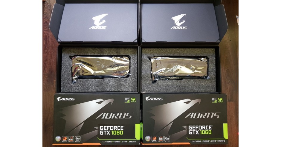 Placa Video AORUS GeForce GTX 1060 6GB GDDR5 192-bit GV-N1060AORUS-6GD ...