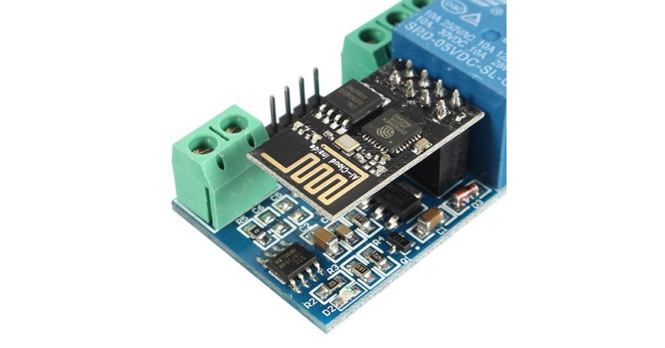 Kit modul releu + modul serial Wi-fi esp8266 | arhiva Okazii.ro