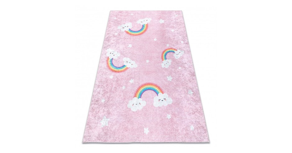 JUNIOR 52063.802 covor lavabil Curcubeu, nori pentru copii anti ...