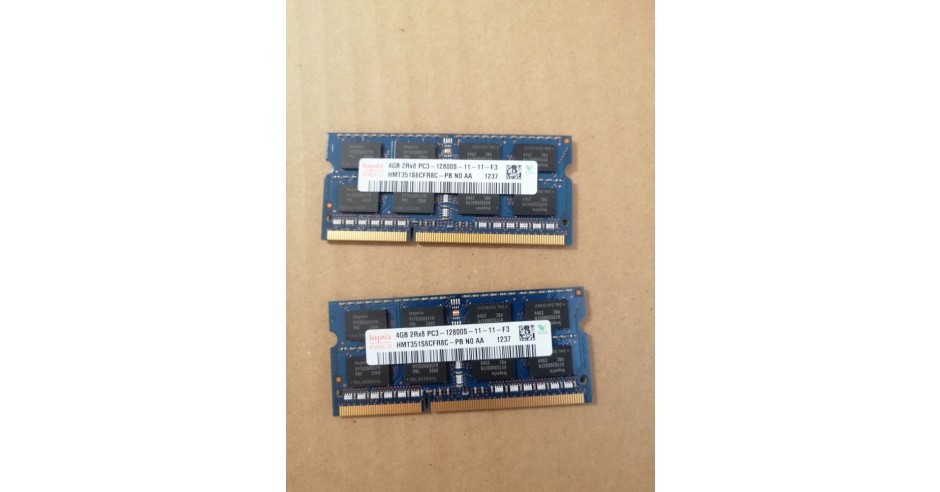 Hynix 2x4 GB (8GB) PC3-12800 DDR3 1600MHz HMT351S6CFR8C 2Rx8 PC3-12800S-11-11-F3 | Okazii.ro