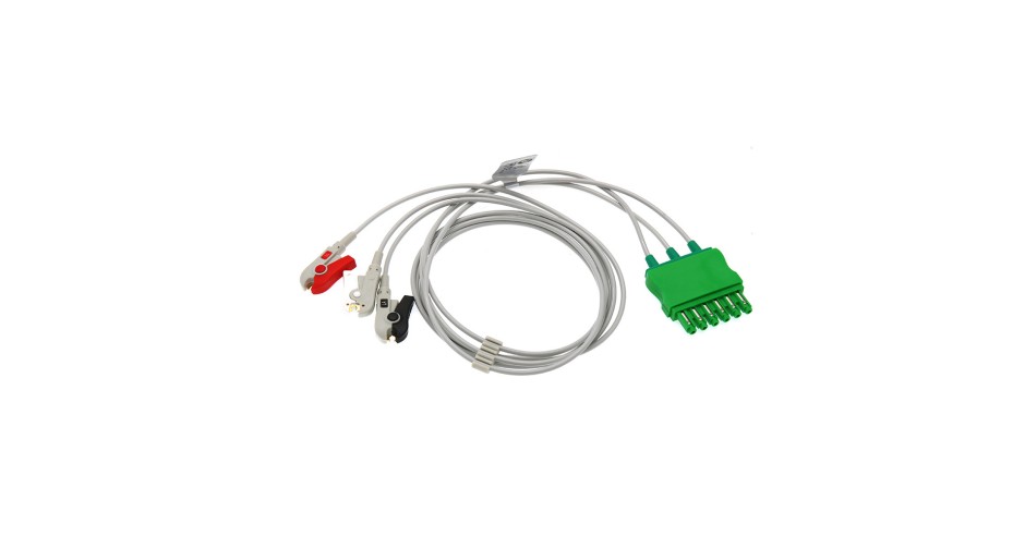 Cablu scurt - Ecg Drager cu 3 fire - cleste - conector nou | arhiva ... Cablu scurt - Ecg Drager cu 3 fire - cleste - conector nou | arhiva ...