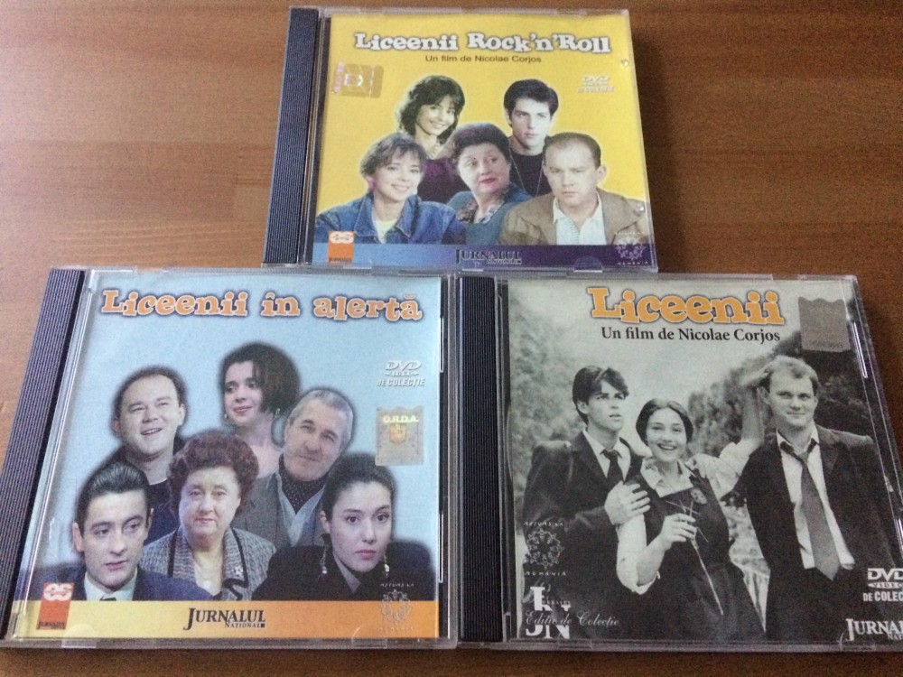 Colectia Liceenii 3 filme dvd Liceenii Liceenii rock'n'roll Liceenii in ...