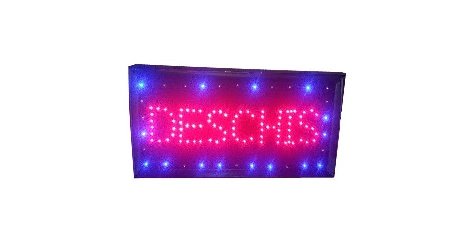 Panou luminos cu LED-uri - Deschis | arhiva Okazii.ro