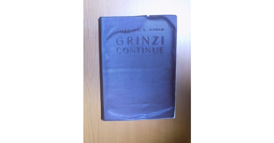 GRINZI CONTINUE. TABELE DE CALCUL de CONSTANTIN N. AVRAM 1959 | arhiva ...