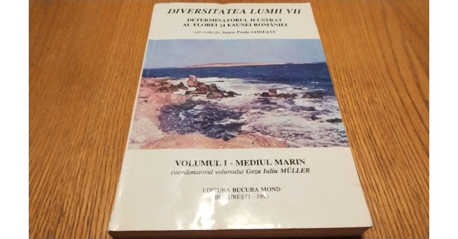 DETERMINATOR FLORA FAUNA ROMANIEI Vol. I: Mediu Marin - St. Preda ...