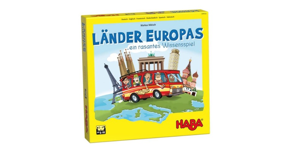 Joc Educativ pentru Copii, Cunostinte Geografie Haba Tarile Europei ...