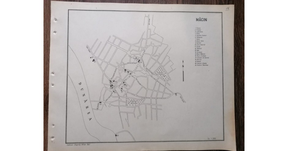 Harta Macin 1943 | arhiva Okazii.ro