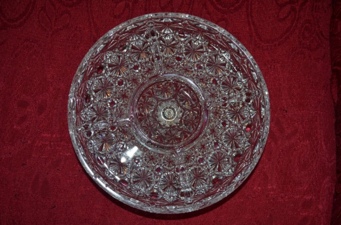 FRUCTIERA ARGINT 800 + CRYSTAL - France - Centru de masa - Vintage ...