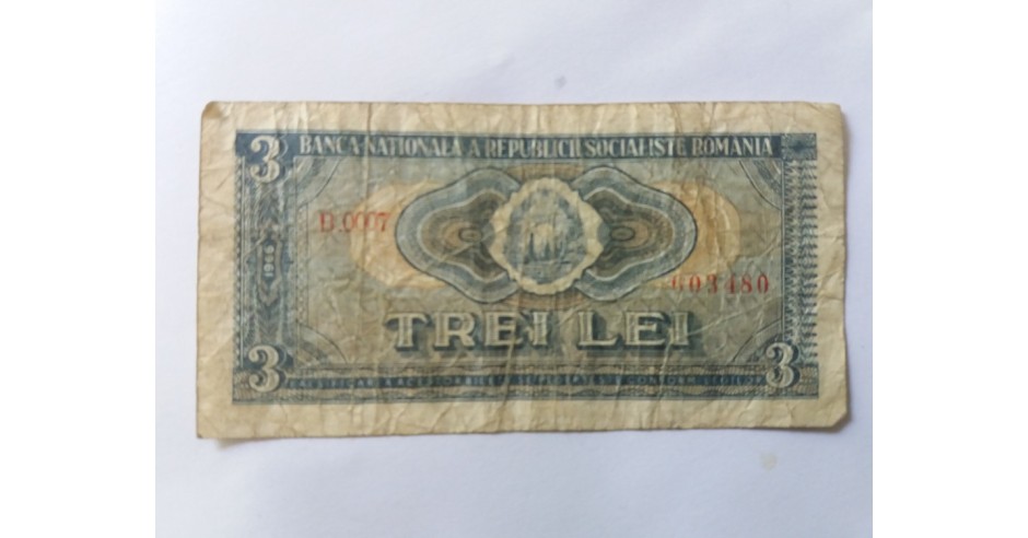 Romania 3 lei 1966 | arhiva Okazii.ro