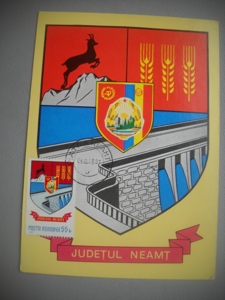 HOPCT MAXIMA 72678 -IP-NEAMT - STEMA JUDETULUI / HERALDICA - ROMANIA ...