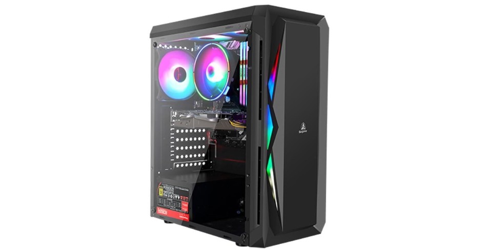 Carcasa Gaming Segotep Snake Black, USB 3.0, Panou Transparent | arhiva ...