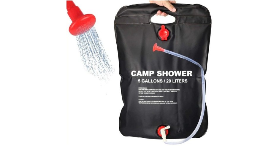 Dus solar portabil, ideal pentru camping sau gradina Camp Shower, Oem ...
