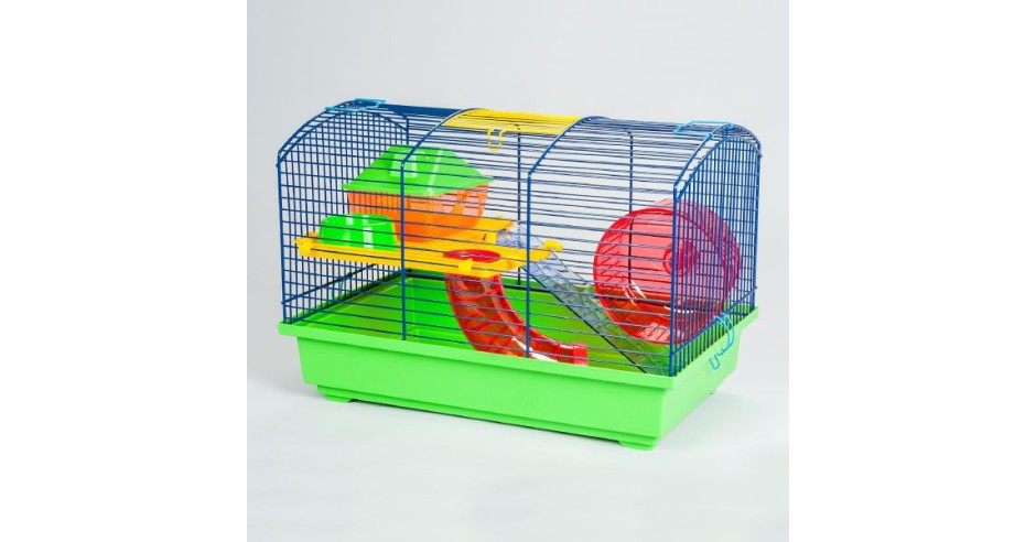 VICTOR I - cusca pentru hamster + tunel | arhiva Okazii.ro