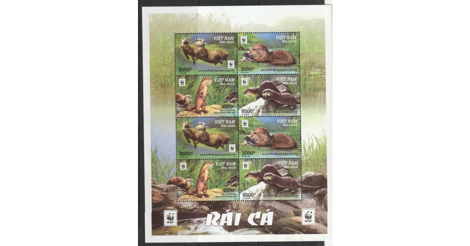 Fauna ,animale de apa WWF,Vietnam., Nestampilat | Okazii.ro