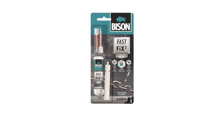 Adeziv Bicomponent Bison Liquid Metal, 10 g, Adeziv Metal, Adeziv ...