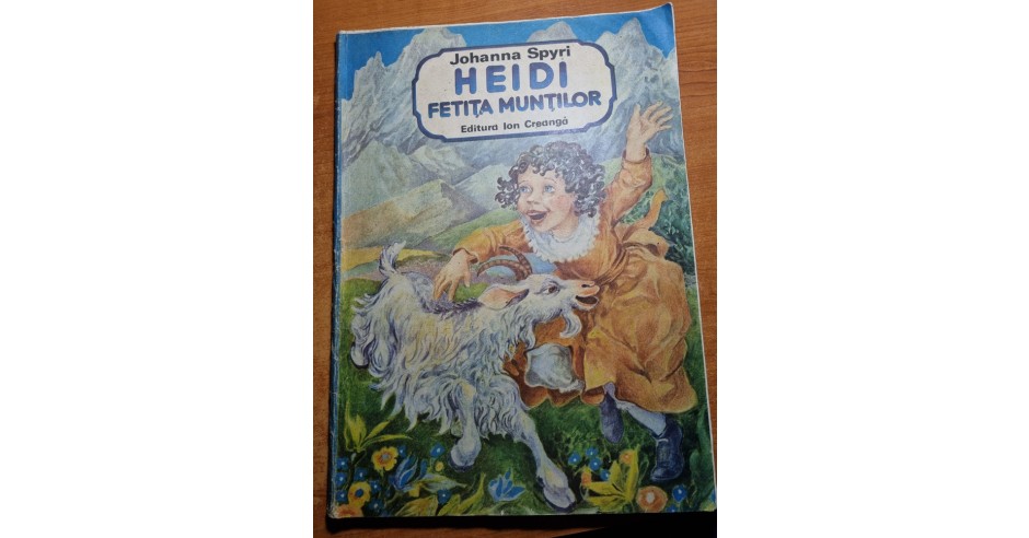 Carte pentru copii - heidi fetita muntilor - din anul 1987 - carte ...