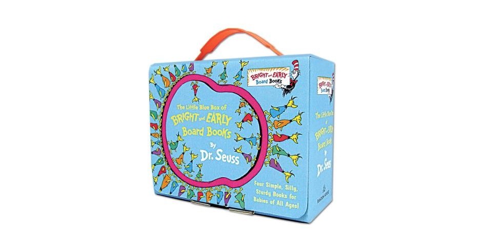 The Little Blue Box of Bright and Early Board Books by Dr. Seuss ...