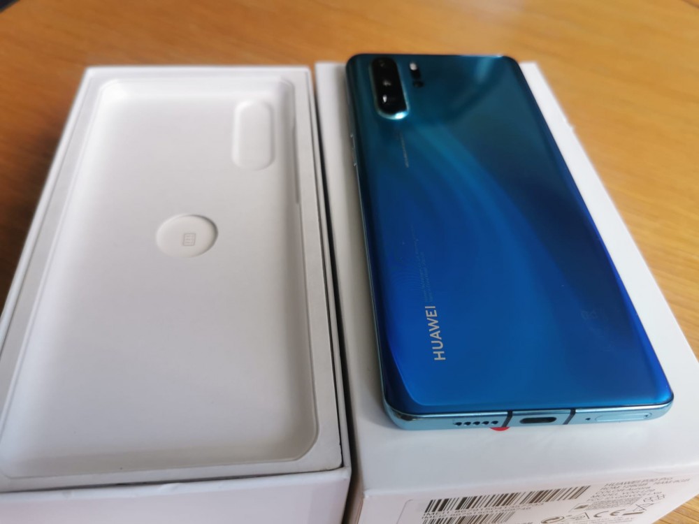 Huawei p30 Pro 8Gb RAM 256Gb Dual-SIM Aurora Blue Original IMPECABIL ...