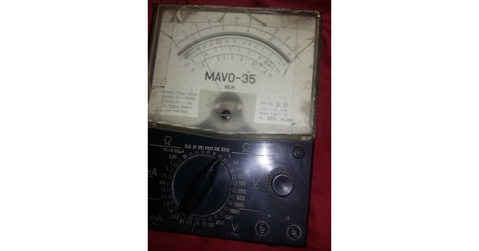 Aparat de masura vechi.masiv,original,aparat de masura MAVO-35,T.posta ...
