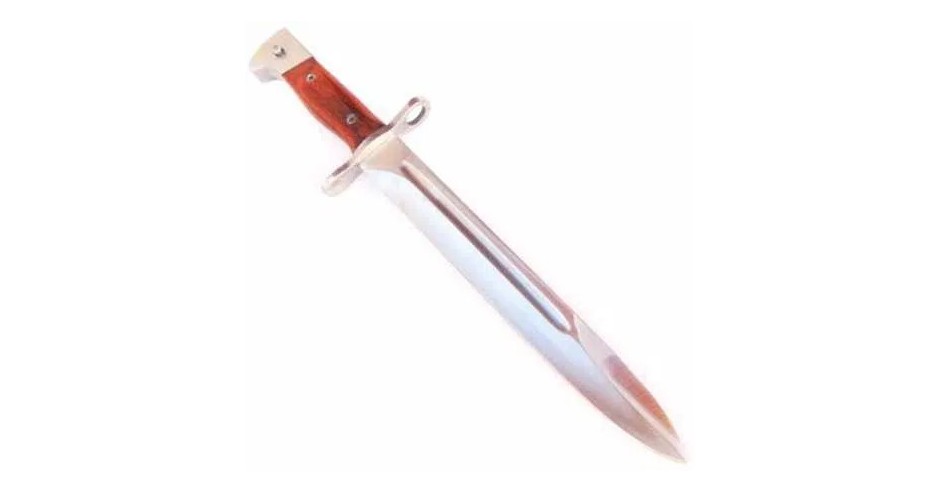 Cutit Baioneta 35cm inscriptionat AK47 | arhiva Okazii.ro