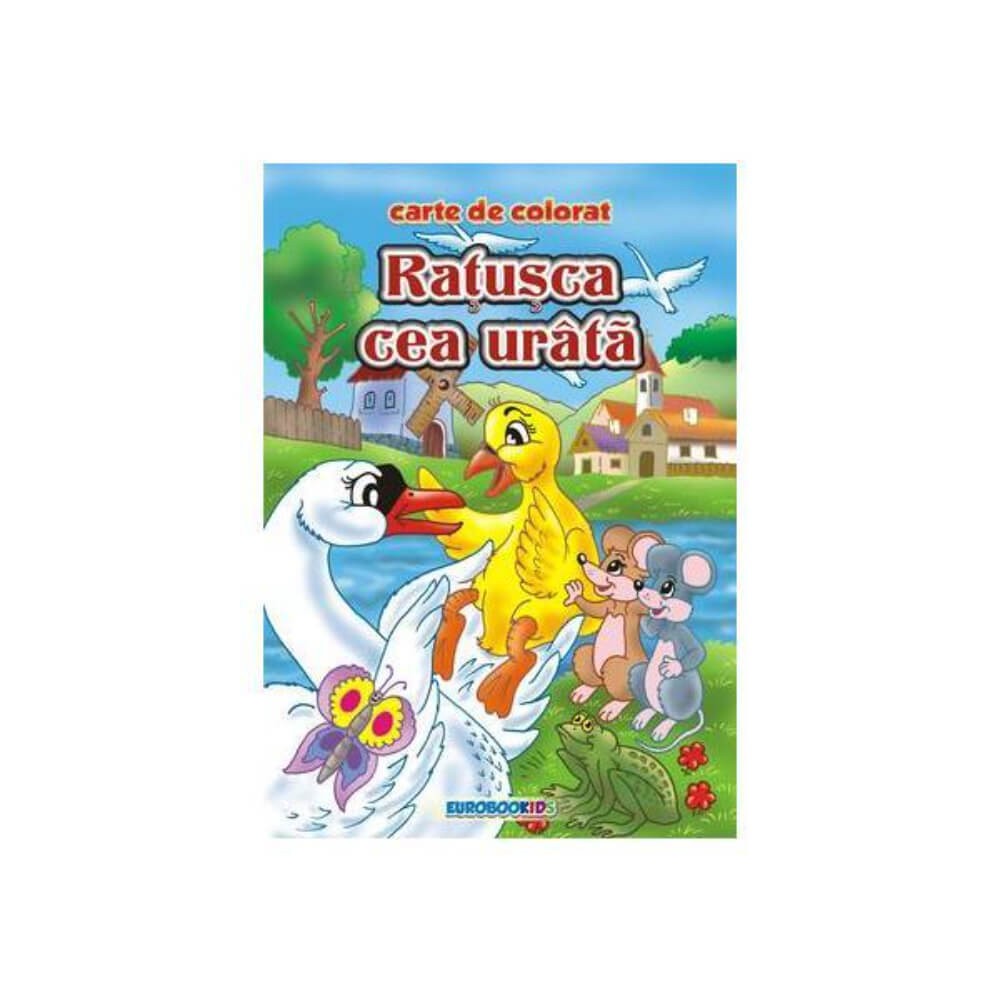 Ratusca cea Urata, Carte de Colorat B5 | arhiva Okazii.ro