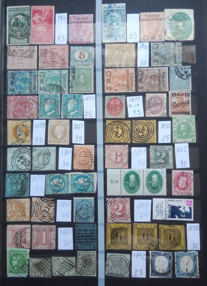 COLECTIE - TIMBRE VECHI - anun?ul nr. 5 - 13.000 lei pentru toate ...