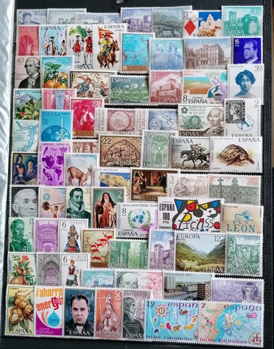 B0087 - lot timbre neuzate Spania | Okazii.ro