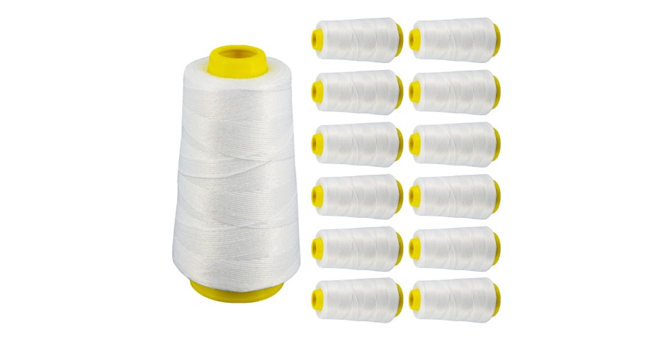 Mosoare ata alba pentru masina de cusut saci (set 10 buc) | arhiva ...