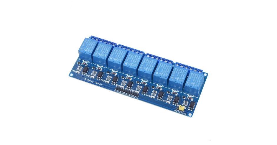 Modul Releu Cu 8 Canale 12v Pentru Arduino Relay Optocoupler 8