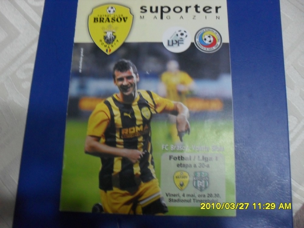 program FC Brasov - Vointa Sibiu | arhiva Okazii.ro