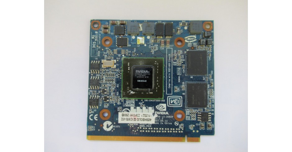 placa video NVidia GeForce 8400M pe mxm2 pentru laptop | arhiva Okazii.ro