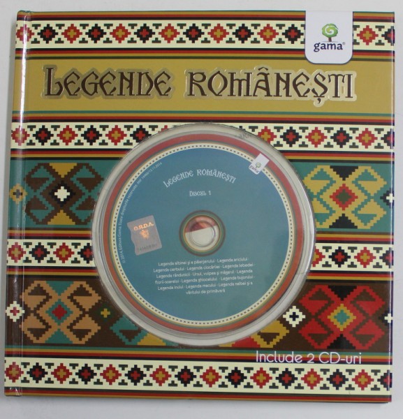 LEGENDE ROMANESTI , ilustratii de NICOLAE TONITA , CD - URI INCLUSE CU ...