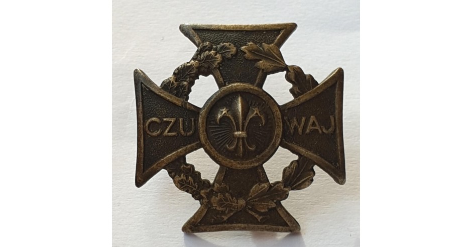 Insigna veche CERCETASI - superba acordata in al doilea razboi mondial ...