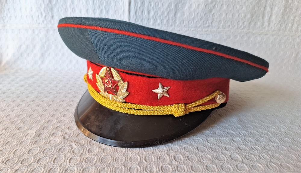 Cascheta ofiter sovietic 1987, cascheta armata ruseasca perioada URSS ...