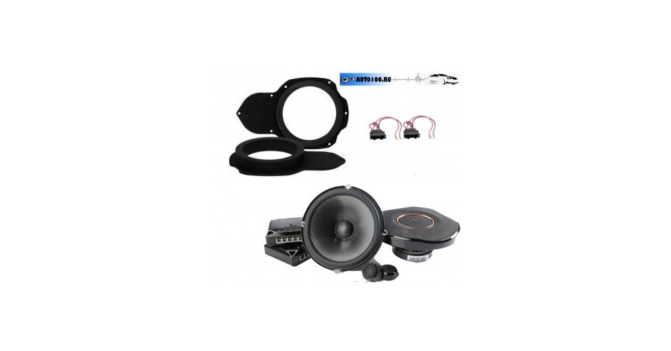 Pachet Boxe Auto Infinity REF-6530cx VW Passat B6, 165mm, Componente ...