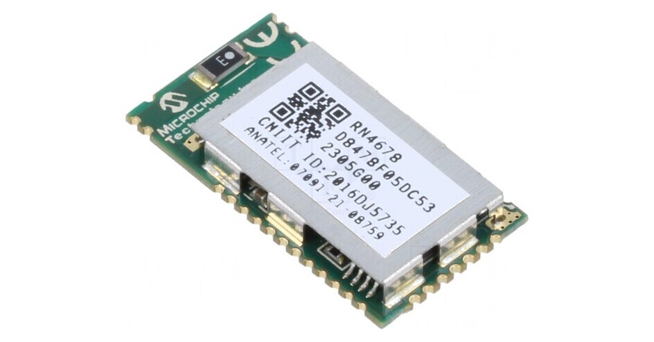 "Modul Bluetooth 5.0 Classic/Low Energy GPIO UART SMD RN4678-VB/RM122" | Okazii.ro